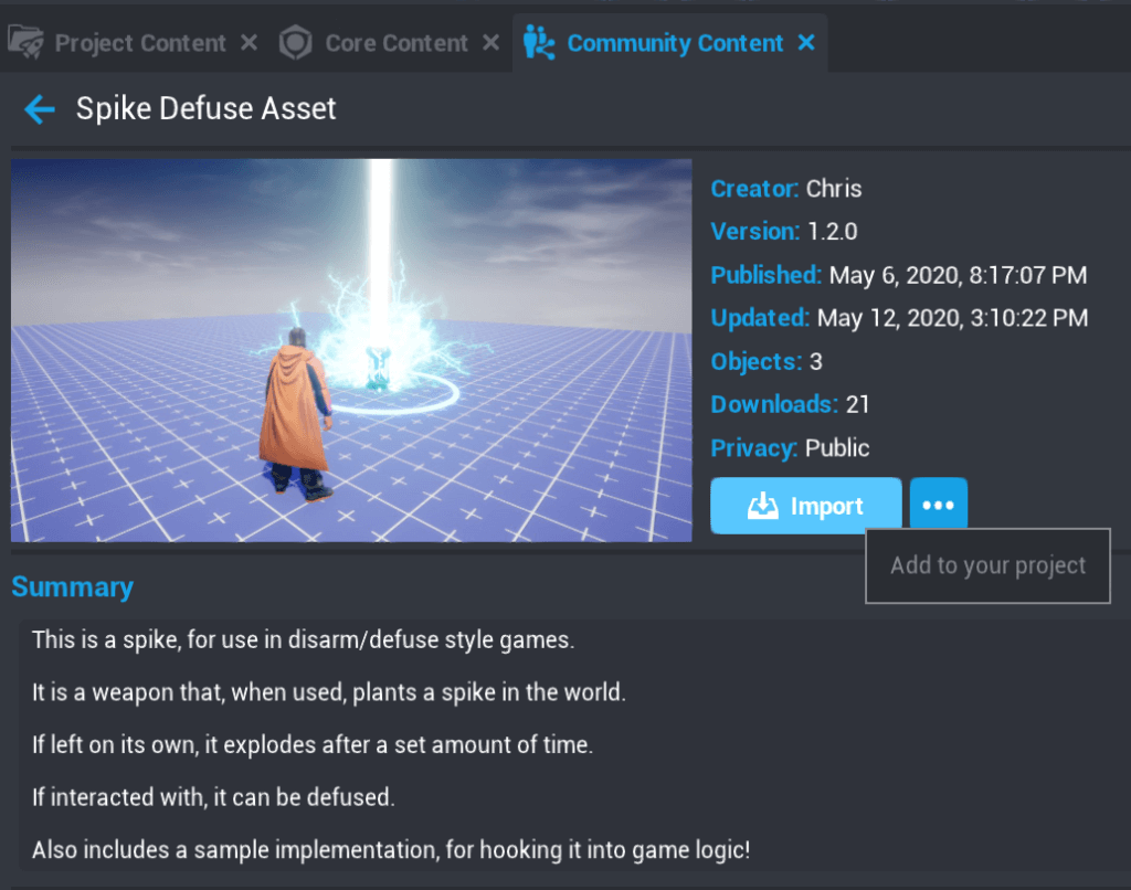 Community Content - Core Academy
