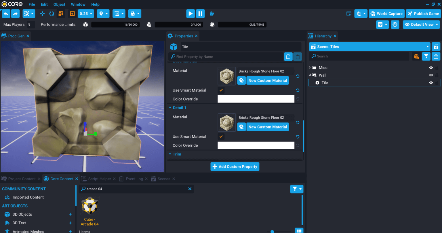 A New Scene for Tiles - Core Academy