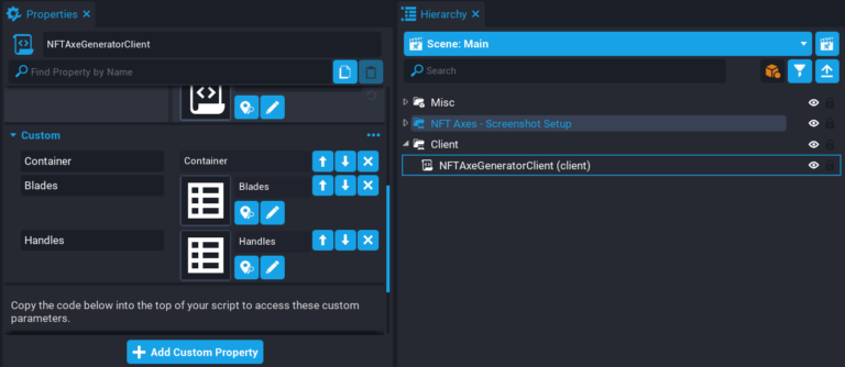 Create Generator Script - Core Academy