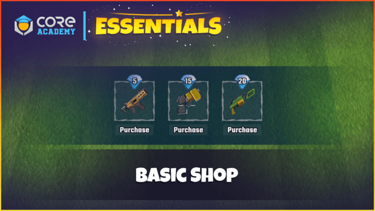 Basic Shop - Core Academy